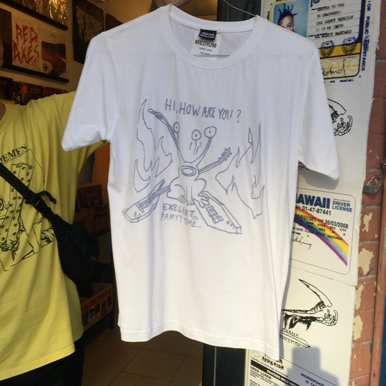 טישרט מודפס thrash addiction